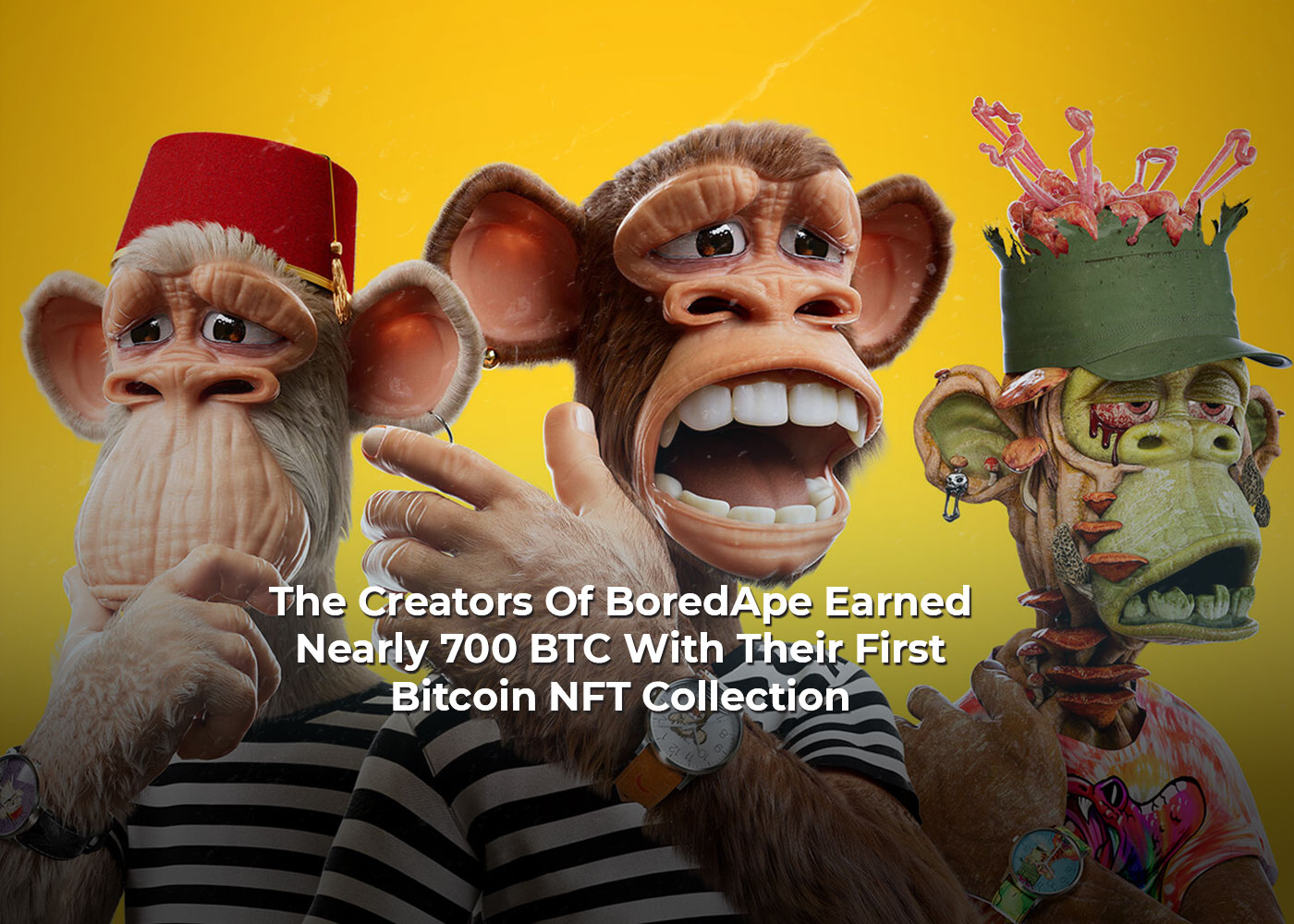 The Creators Of Bored Ape Earned Nearly 700 BTC With Their First ...